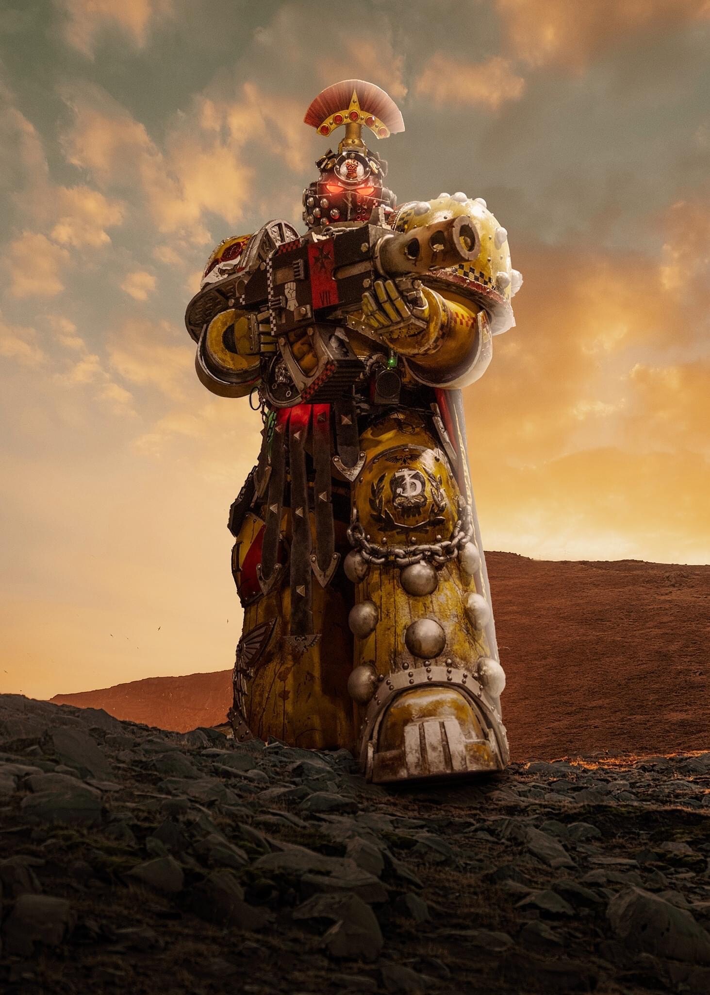 ArtStation - Warhammer: The Horus Heresy - Imperial Fists Armour ...