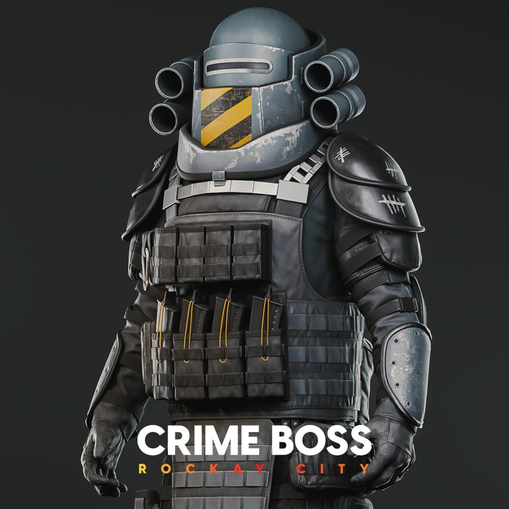 ArtStation - Characters from Crime Boss: Rockay City