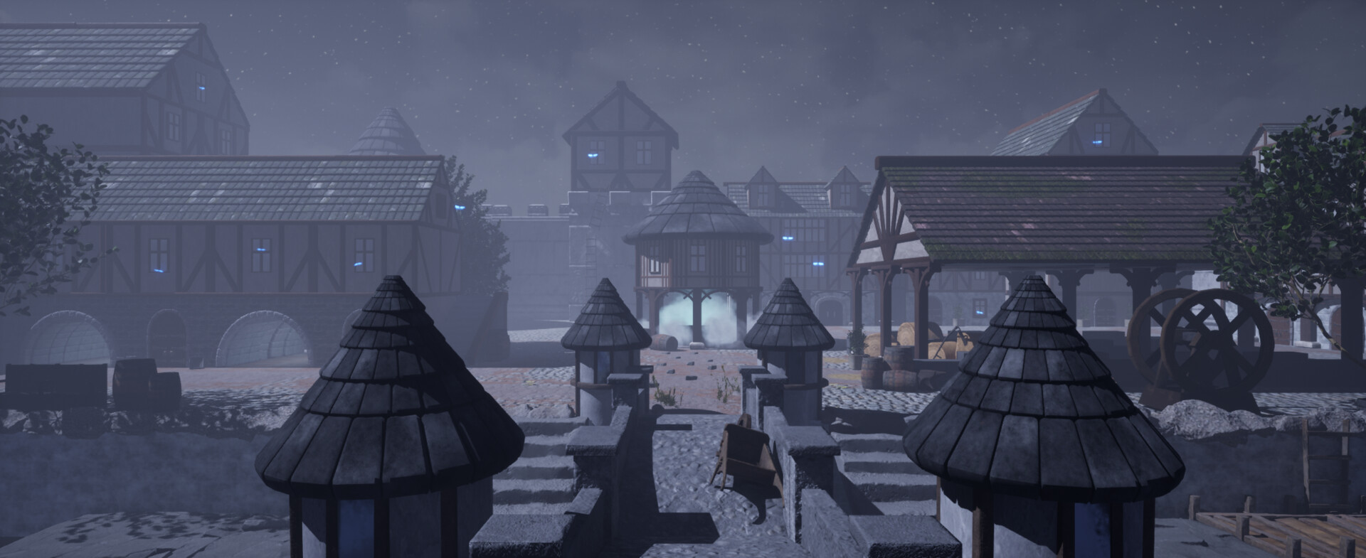 ArtStation - The Mist | Horror Environment