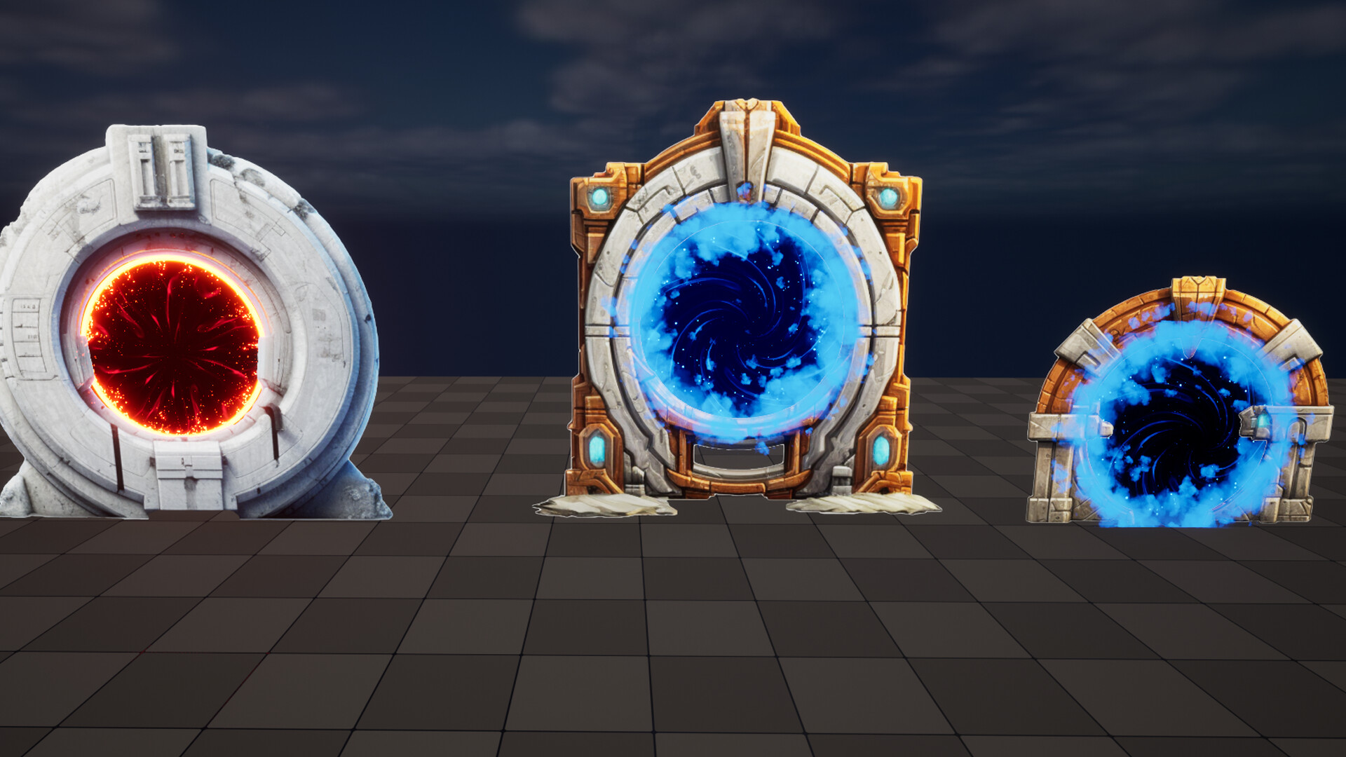 ArtStation - Magical Portal VFX Unreal engine #UE5