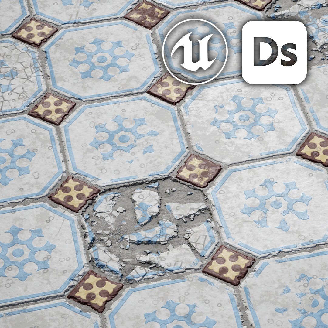 ArtStation - Procedural floor tiles