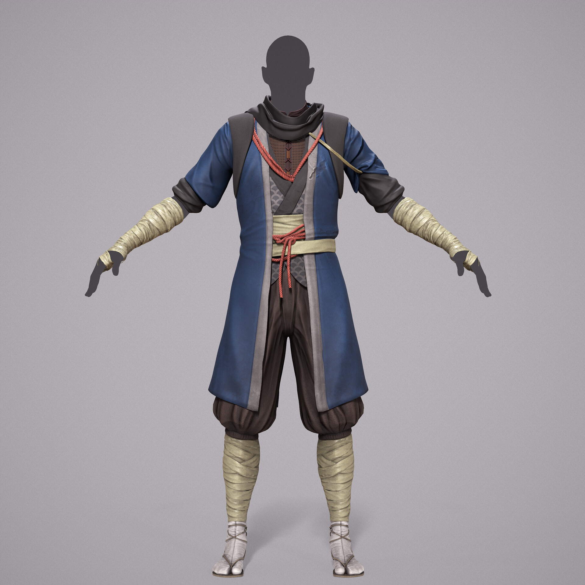 ArtStation - Samurai Cloth