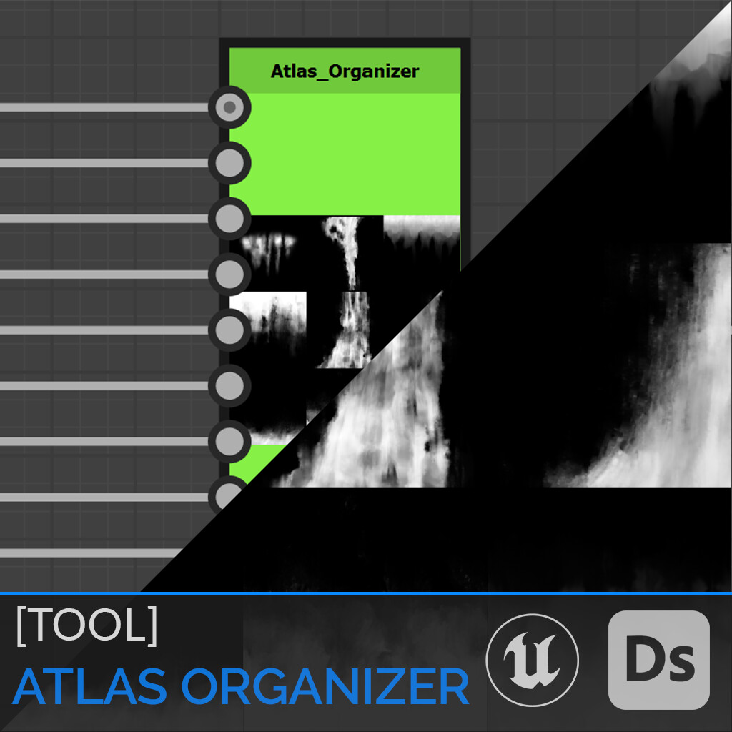ArtStation - Custom Designer Atlas Organizer and Unreal Atlas Selector Tool