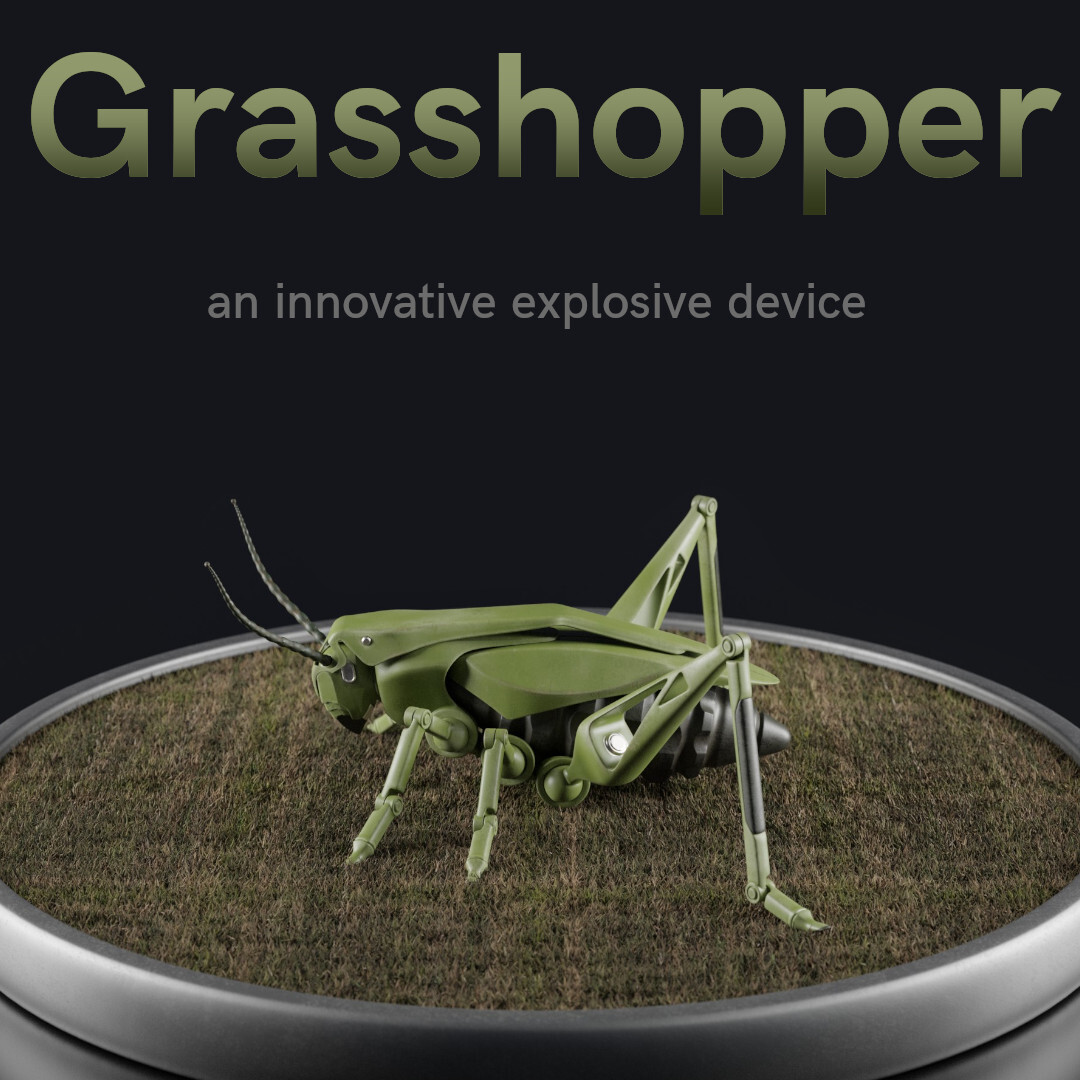 ArtStation - Grasshopper - an innovative explosive device