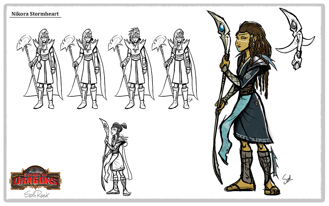 ArtStation - Nicora Stormheart
