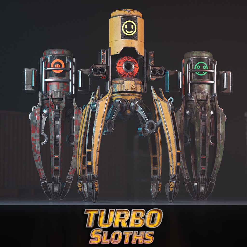 ArtStation - Warbot code name Walker