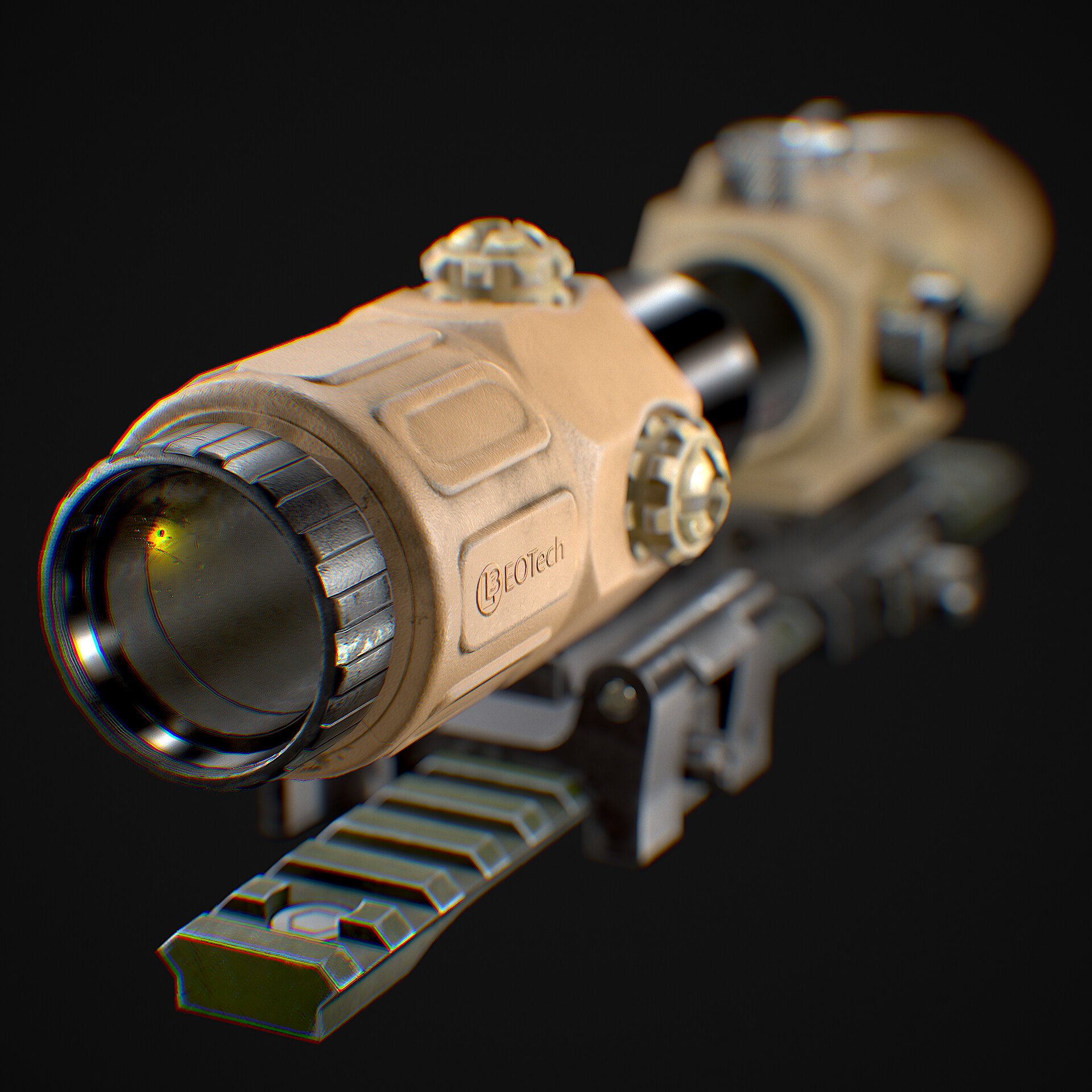 ArtStation - EOTech G33 STS + Sightmark Wolverine CSR