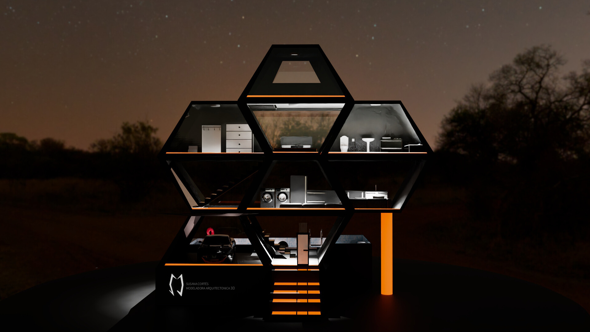 ArtStation - Casa panal art