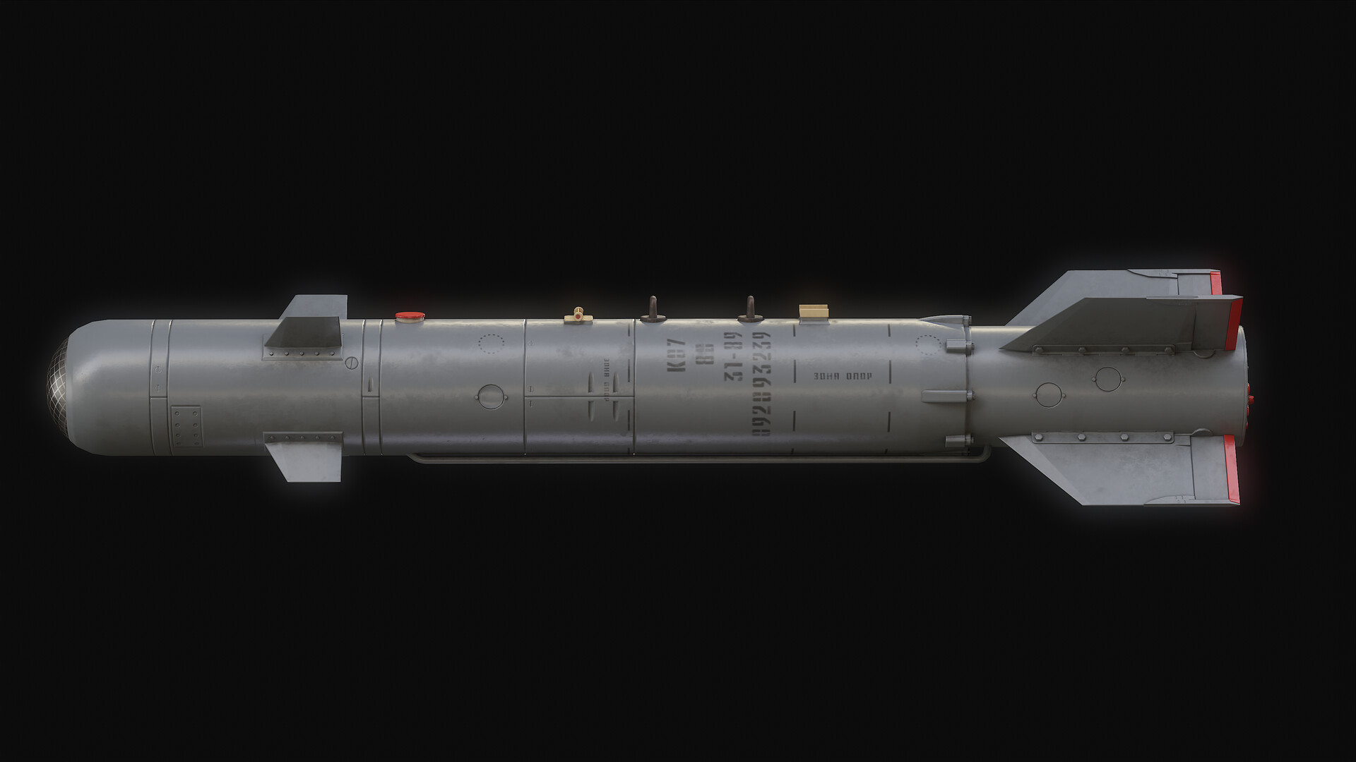 ArtStation - KAB-500 GUIDED AIR BOMB