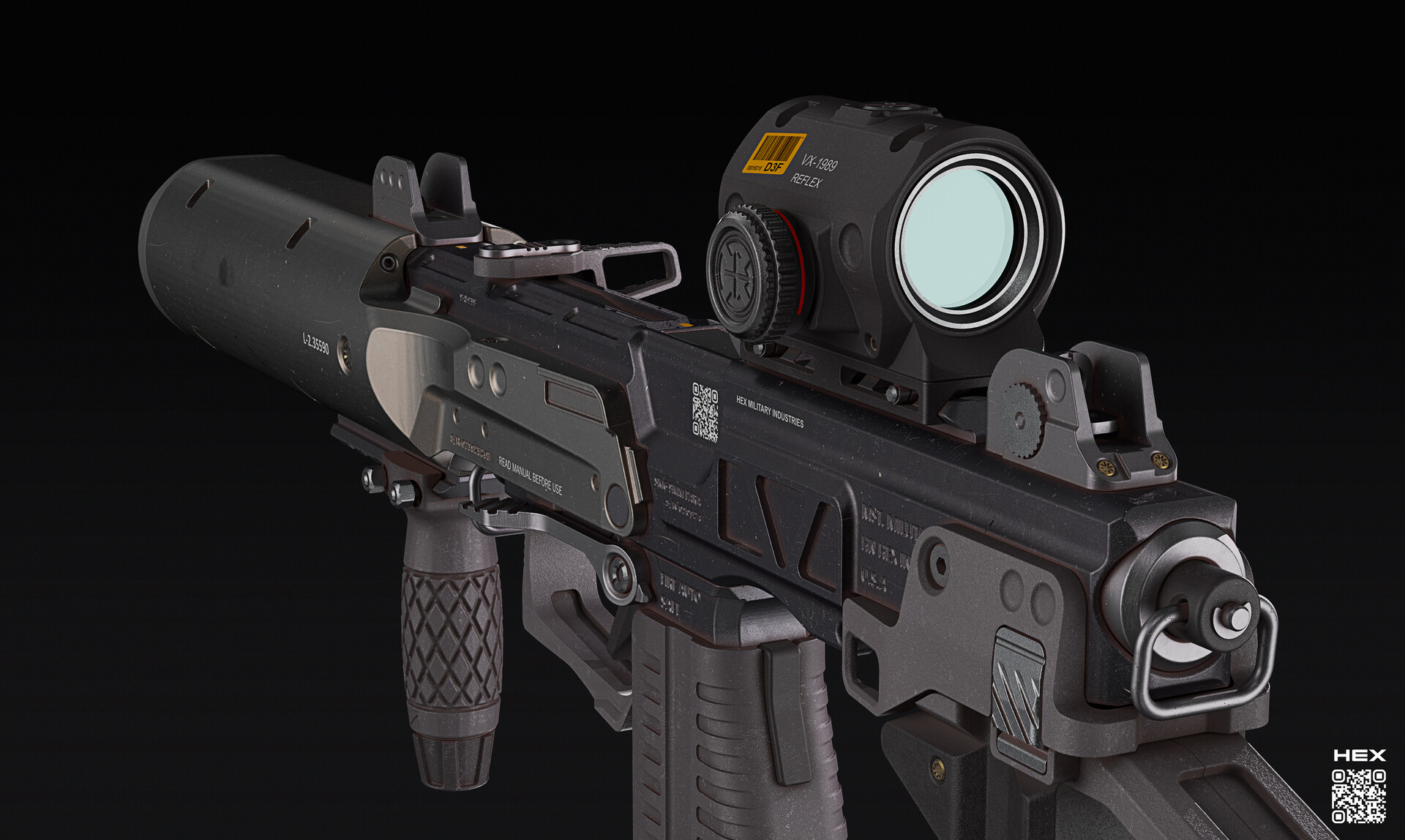 ArtStation - SMG SILENCER PRO