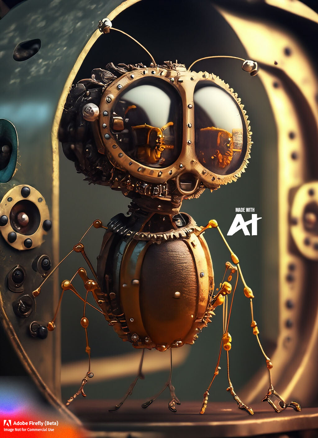 ArtStation - Dextrous Ants in an engineering world- An 'AI' concept art ...