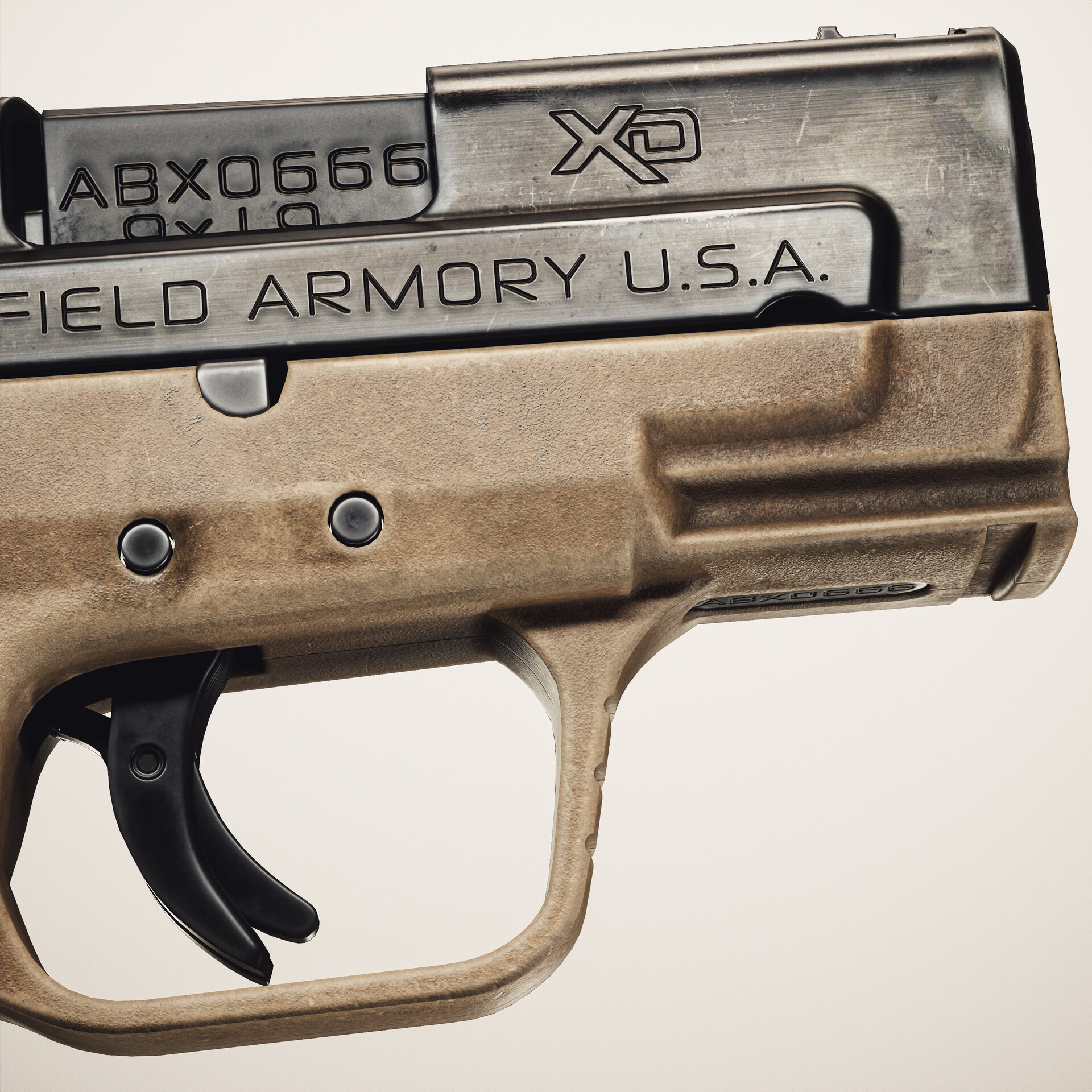 ArtStation - Springfield XD Mod2 Glock
