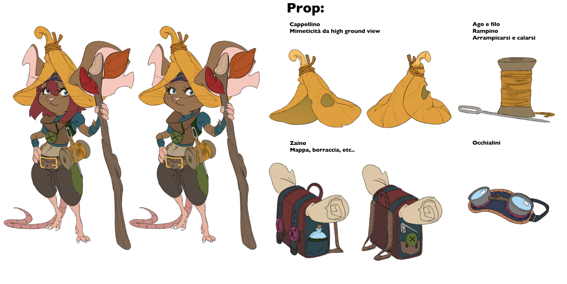 ArtStation - Mouse character study