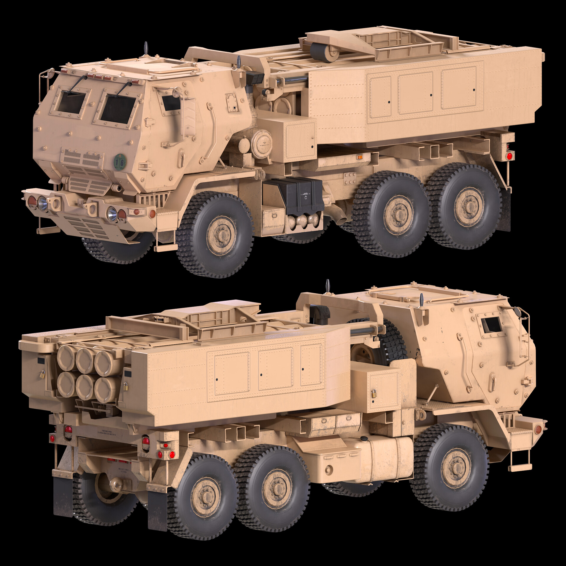 ArtStation - M142 HIMARS