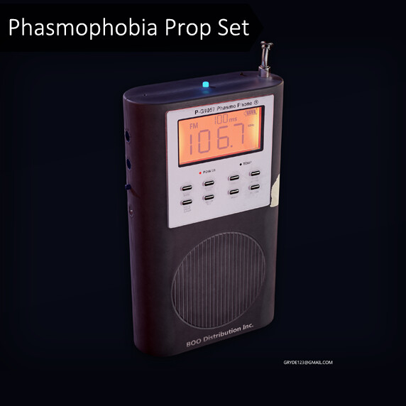 ArtStation - Phasmophobia Item Set
