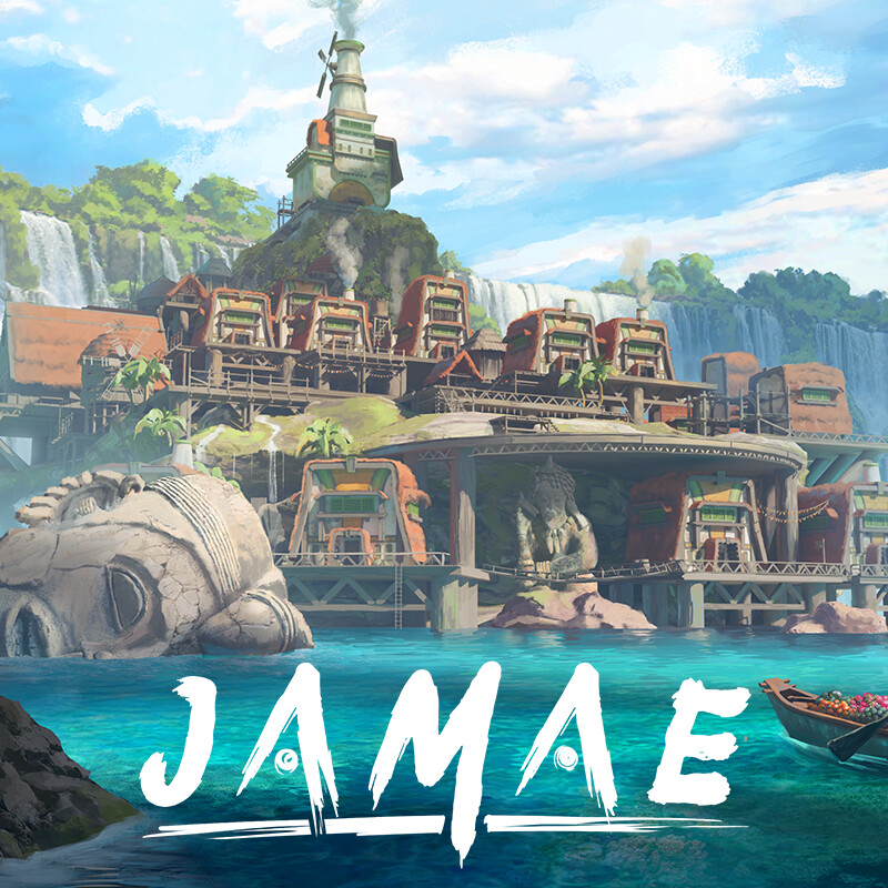 ArtStation - Jamae village