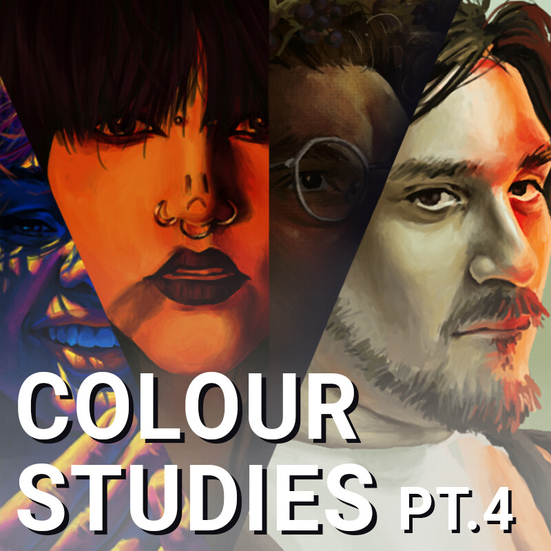 ArtStation - Colour studies : portraits of loved ones pt.4
