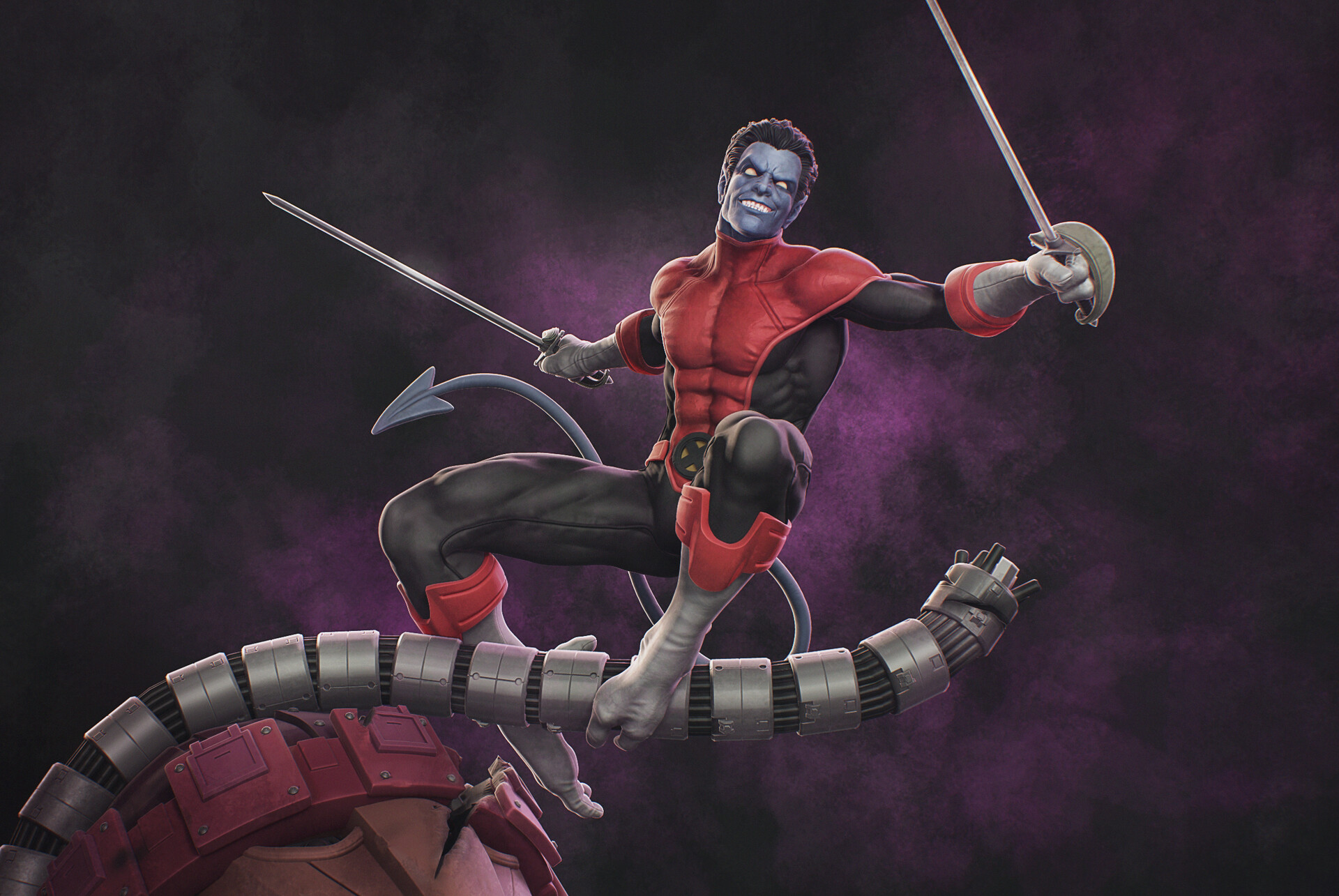 ArtStation - Nightcrawler for Collectibles (X-Men Fanart)