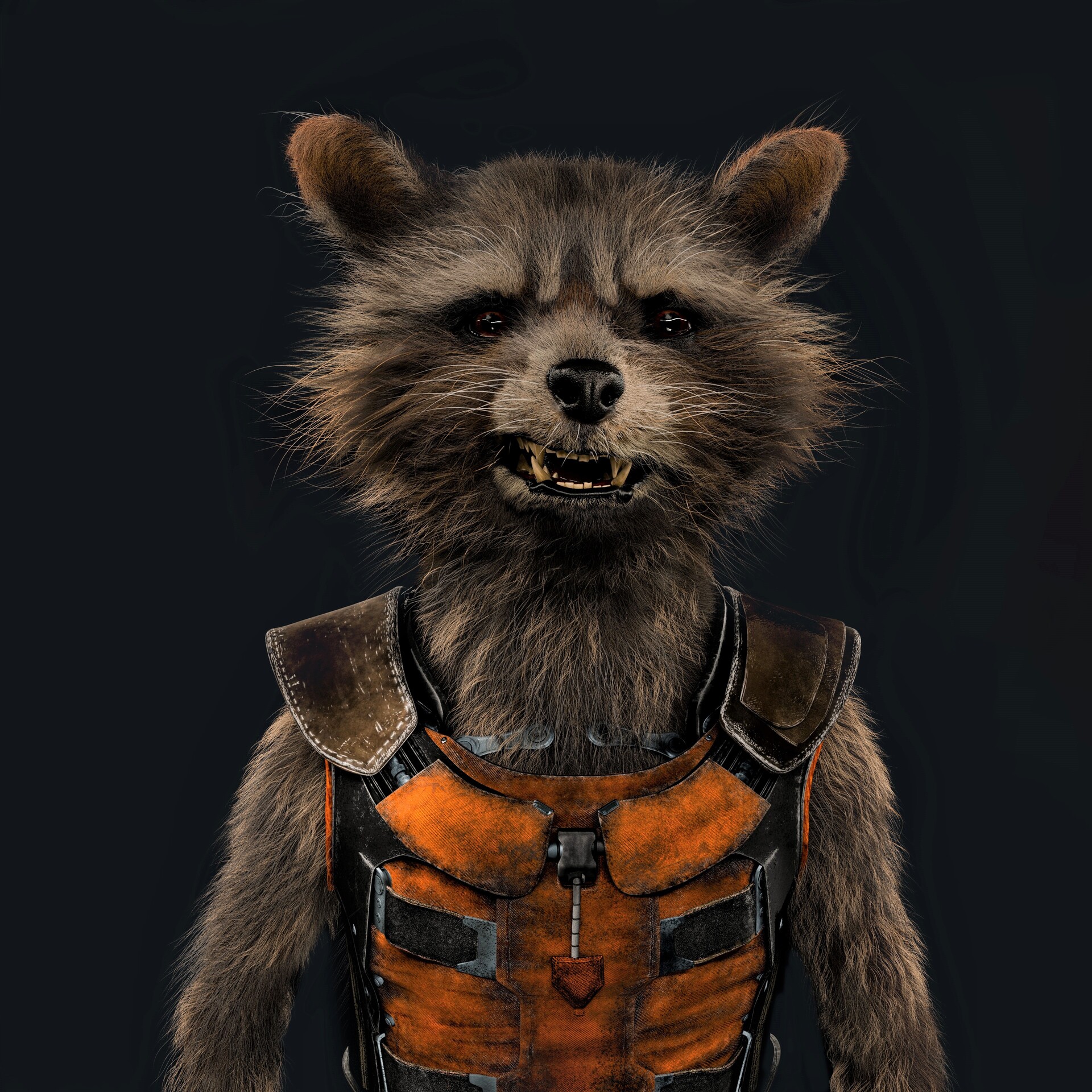 ArtStation - Rocket GOTG: Fan Art