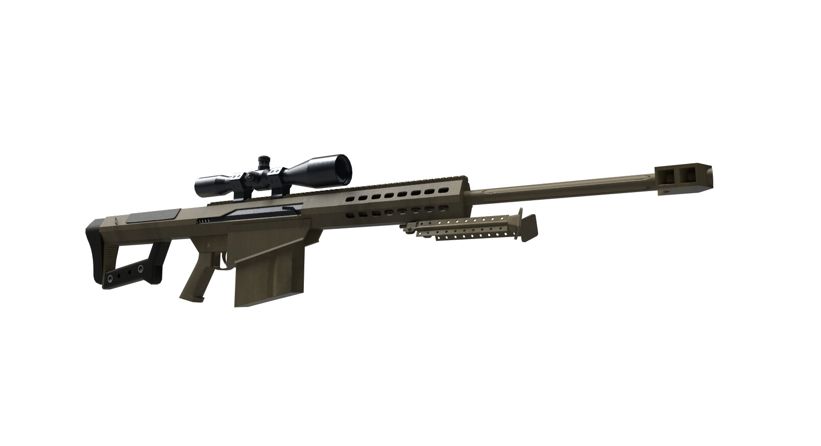 Shariff Butler Jr. - Barrett M82A1 Sniper Rifle