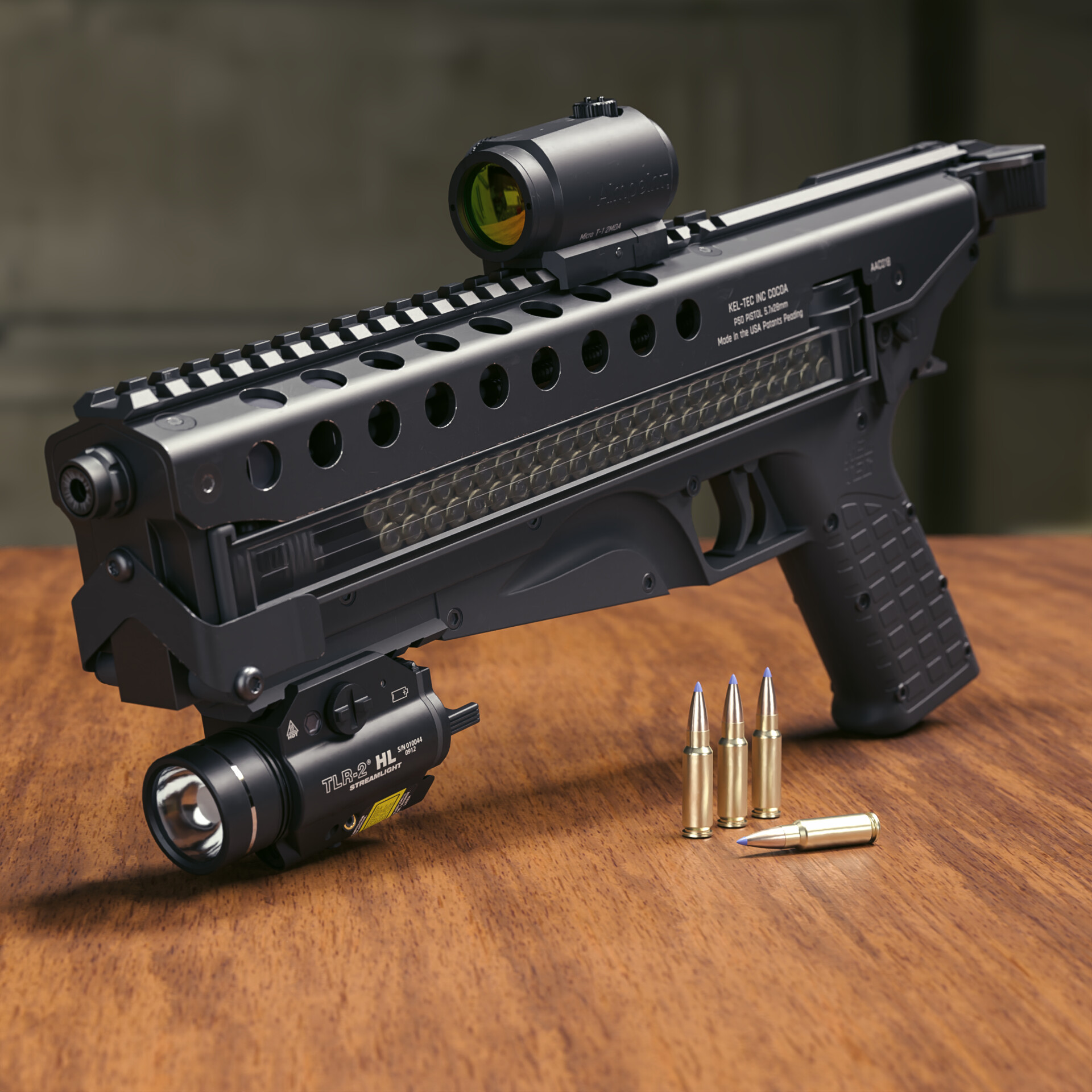 ArtStation - P50 5.7mm Semi-Automatic Pistol