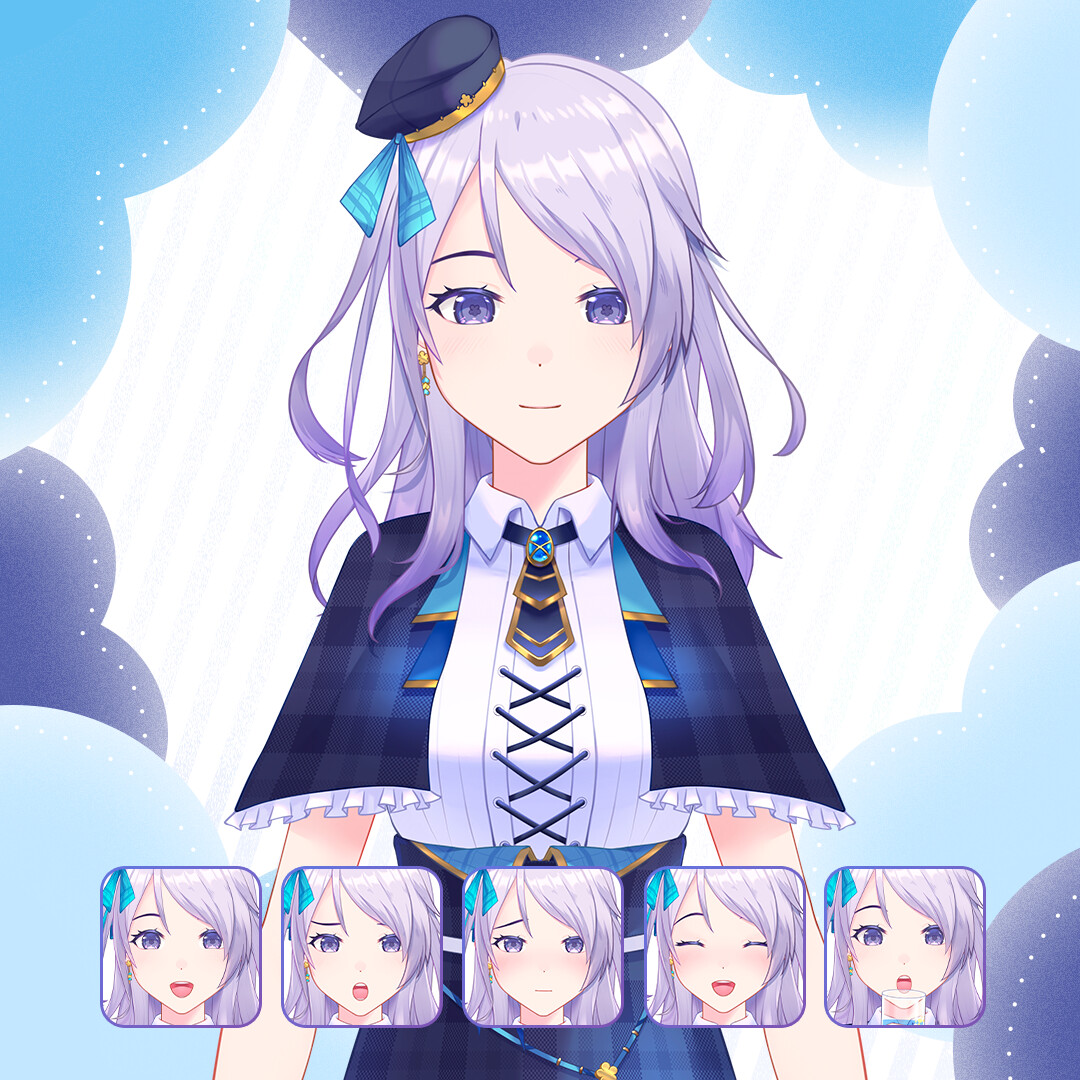 ArtStation - Live2D Vtuber showcase @umemi_nana