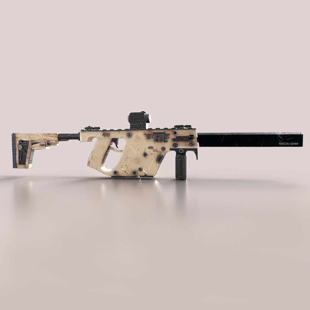ArtStation - REALISTIC VECTOR GUN