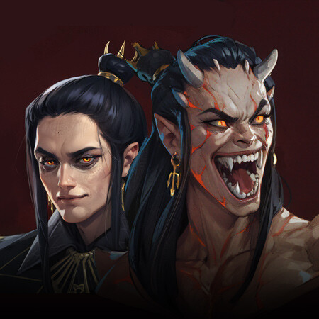 ArtStation - Hidden Demon