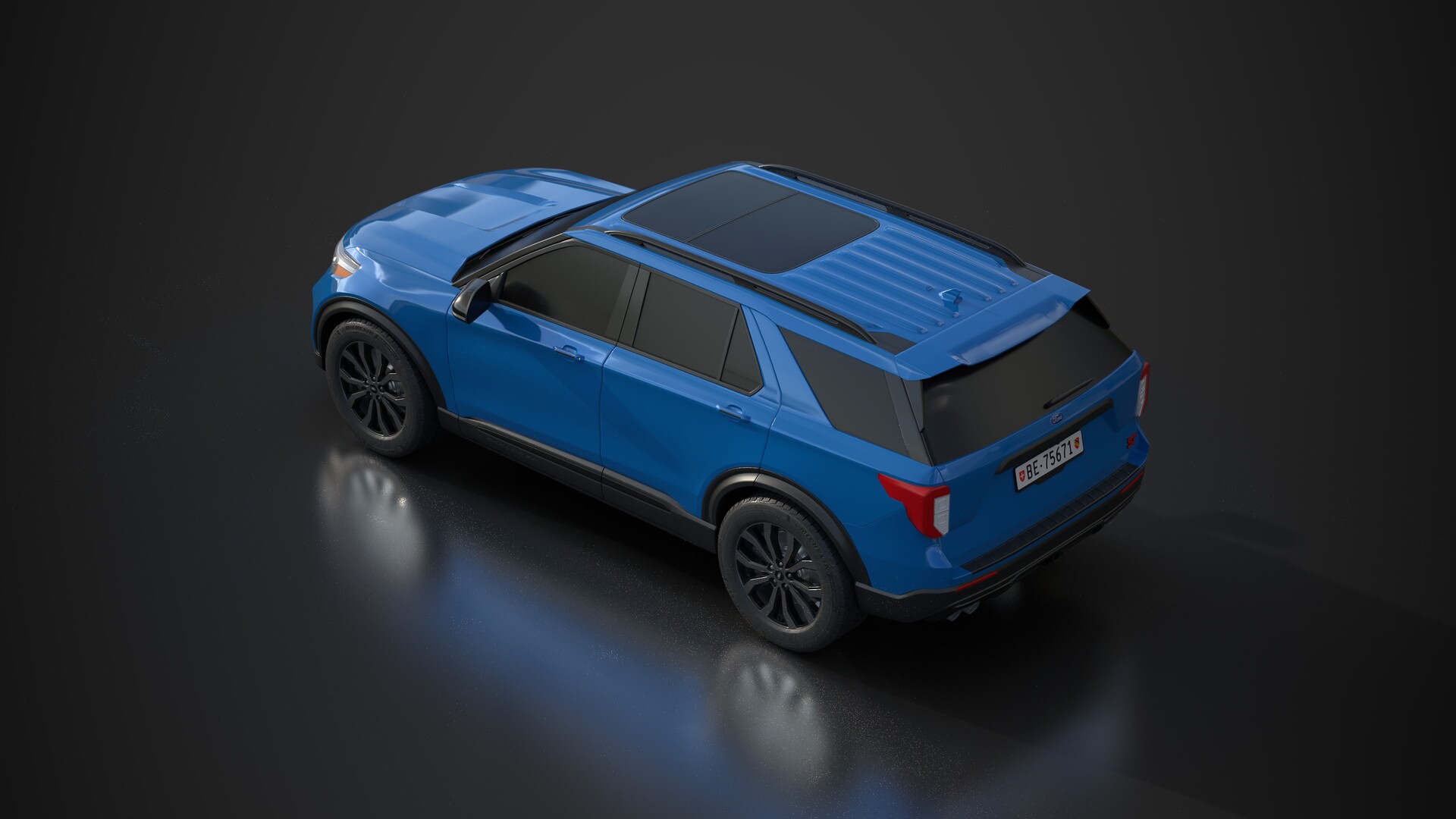 ArtStation - 2020 Ford Explorer ST