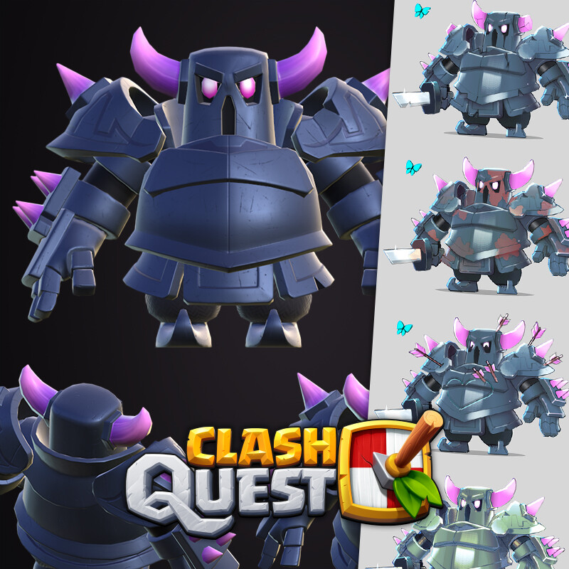 ArtStation - Clash Quest - Pekka