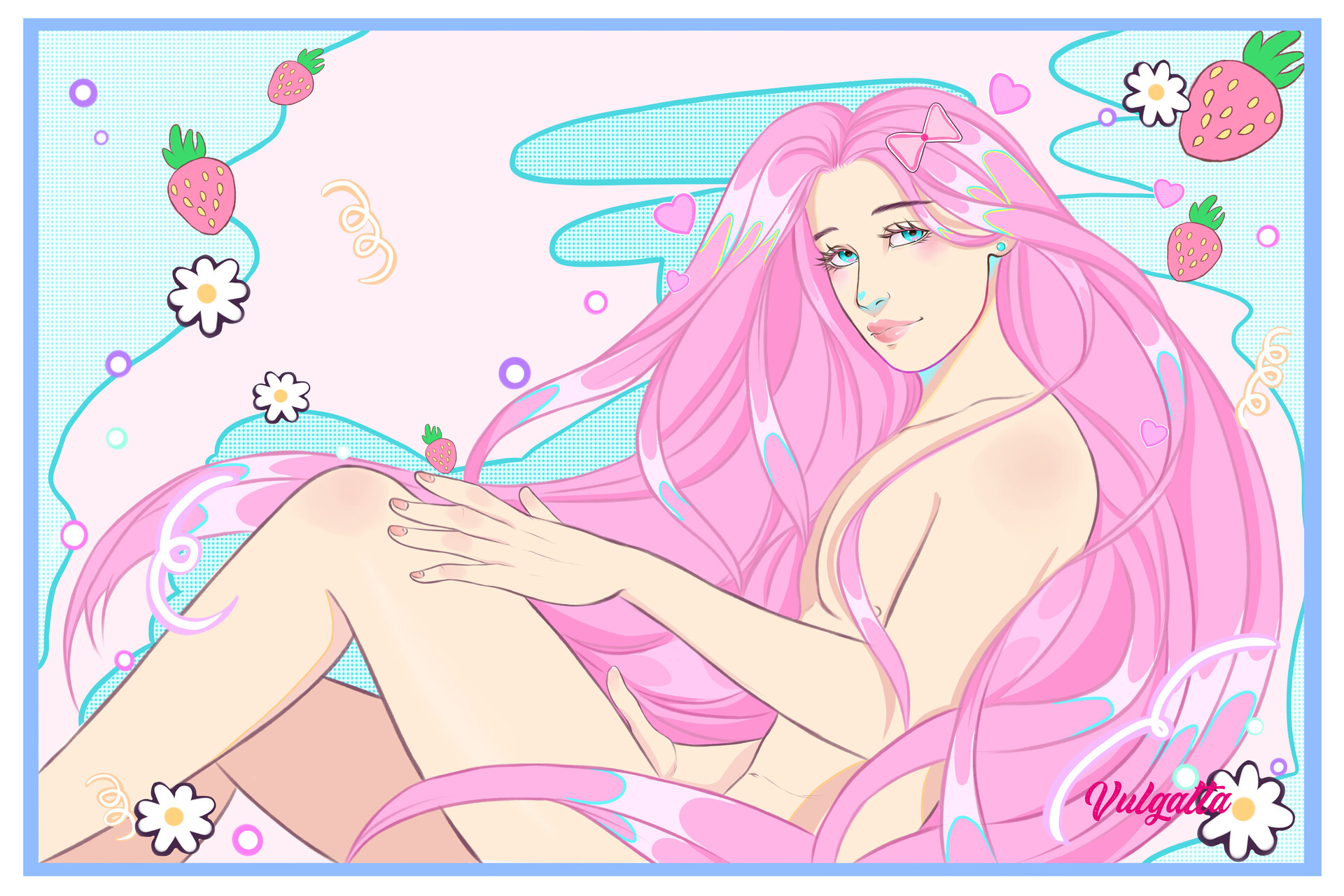 ArtStation - Oc- strawberry