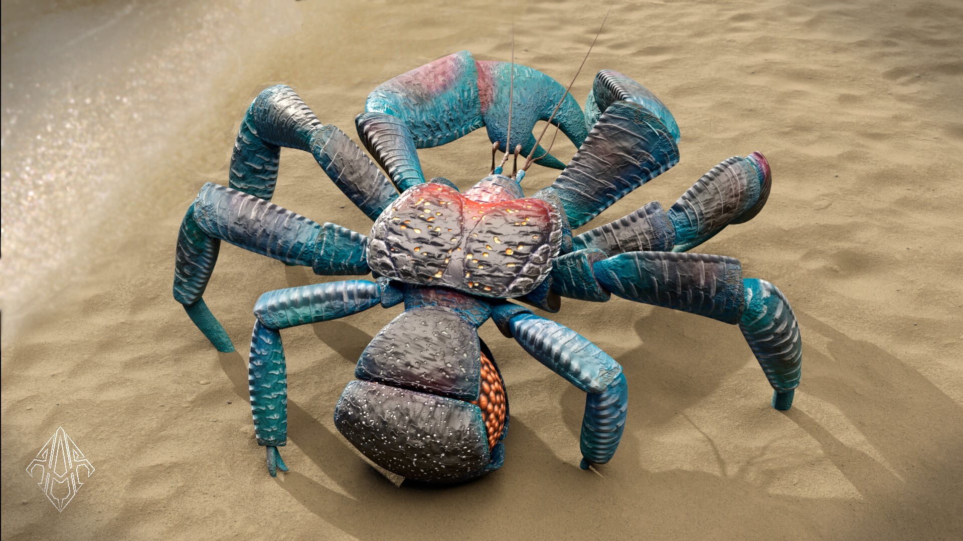 ArtStation - Coconut crab