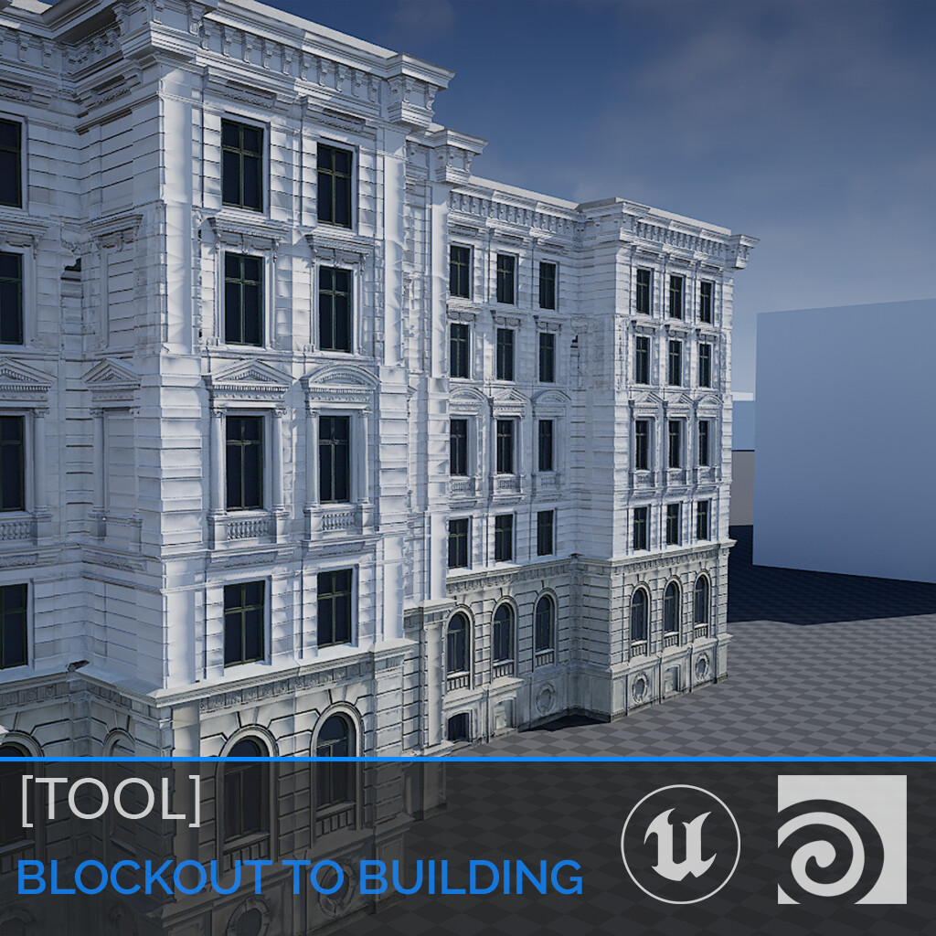 ArtStation - Blockout to Building Tool