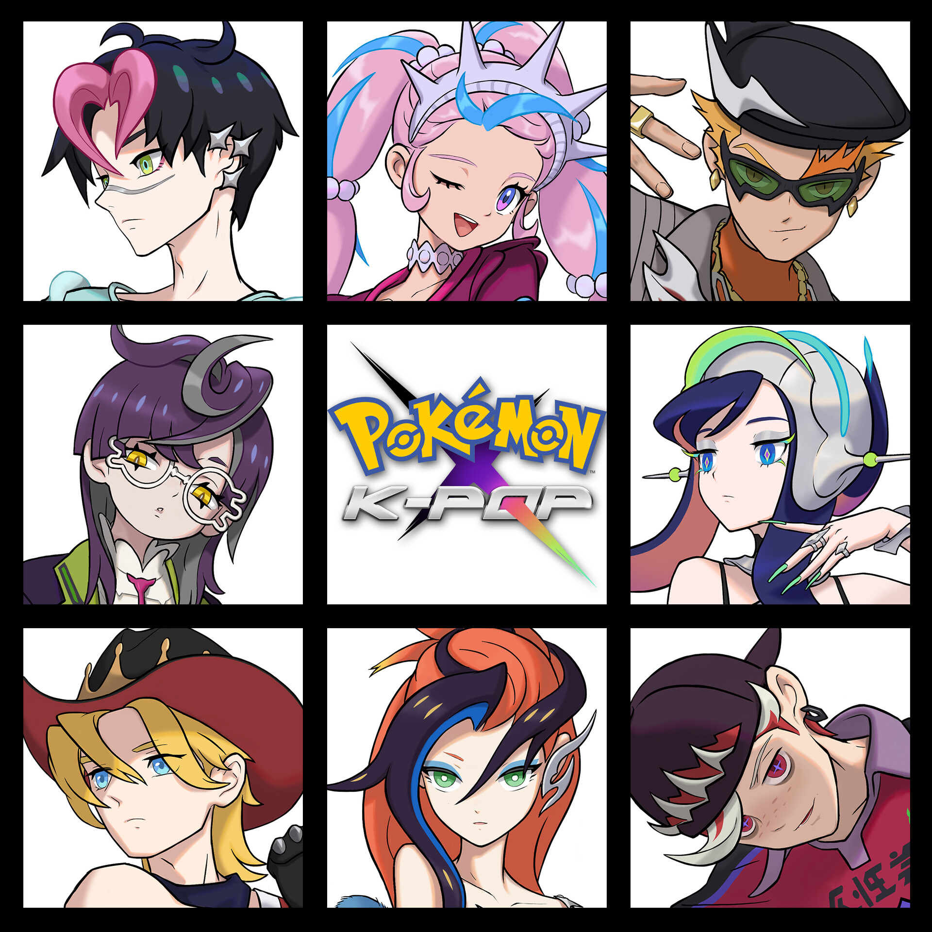 ArtStation - Pokémon × K-pop