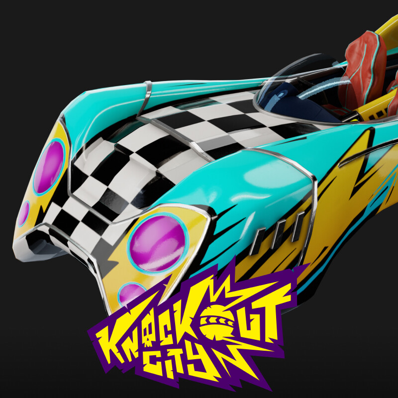 ArtStation - Stylized Vehicles (Knockout City)