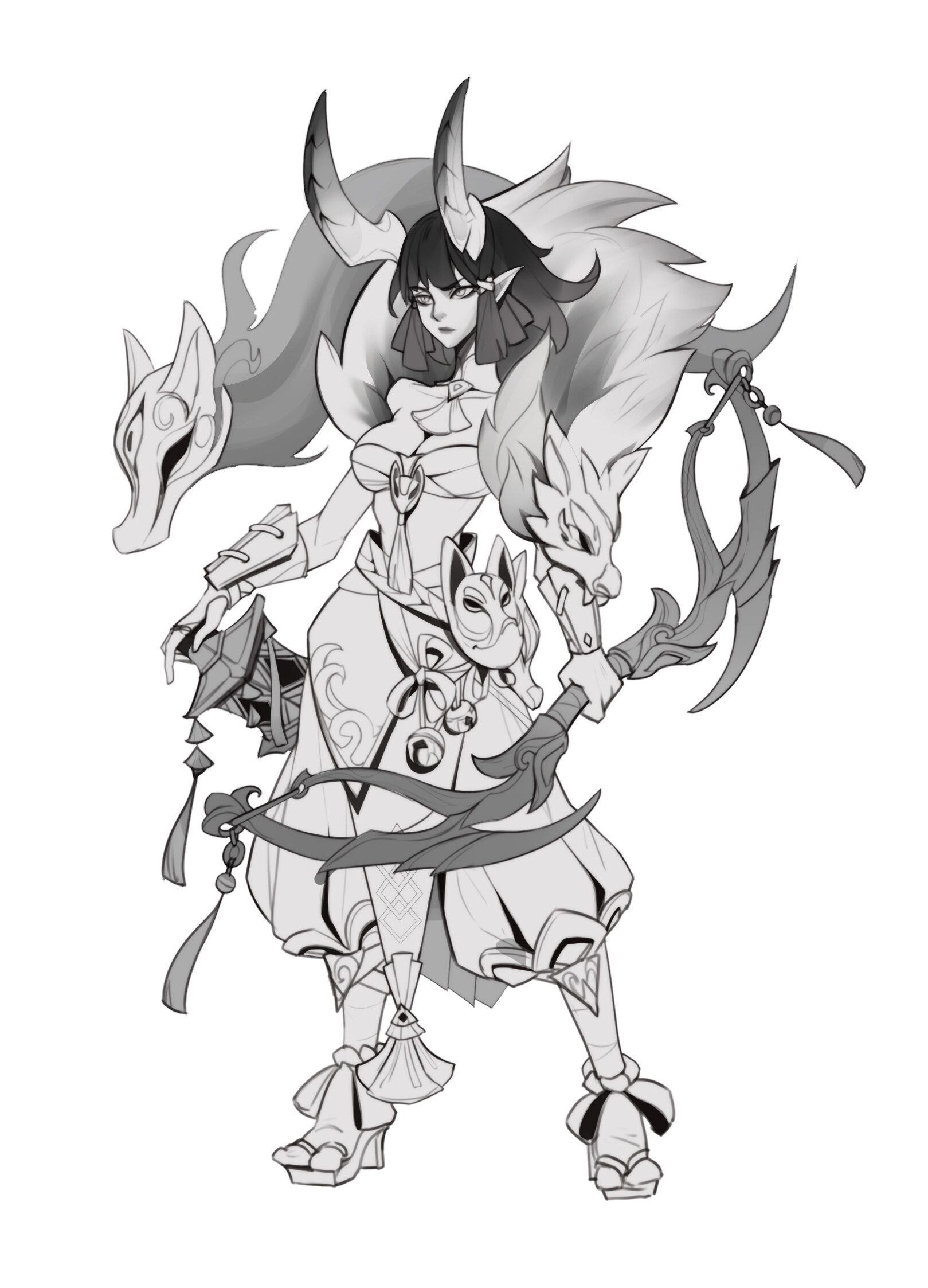 ArtStation - Oni Huntress