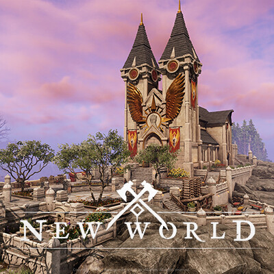 ArtStation - New World - Covenant Enclave Everfall