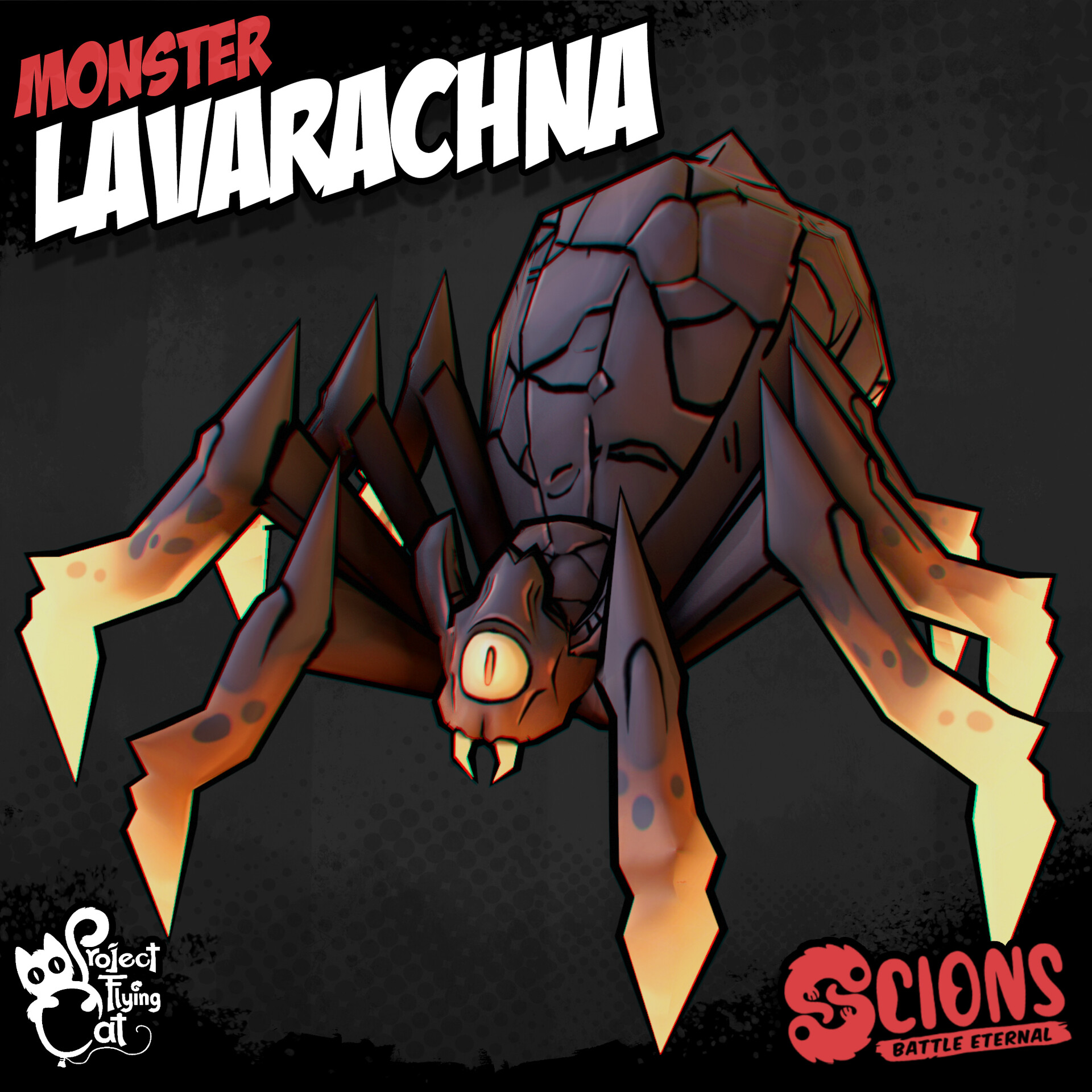 ArtStation - Scions: Battle Eternal - Lava Spider