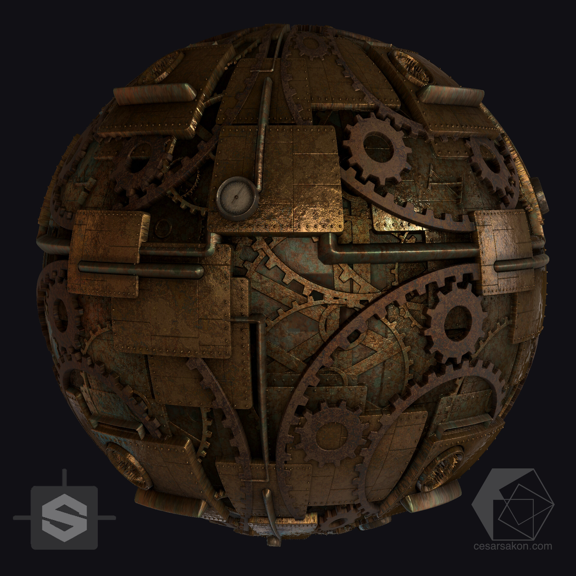 ArtStation - STEAMPUNK GEARS