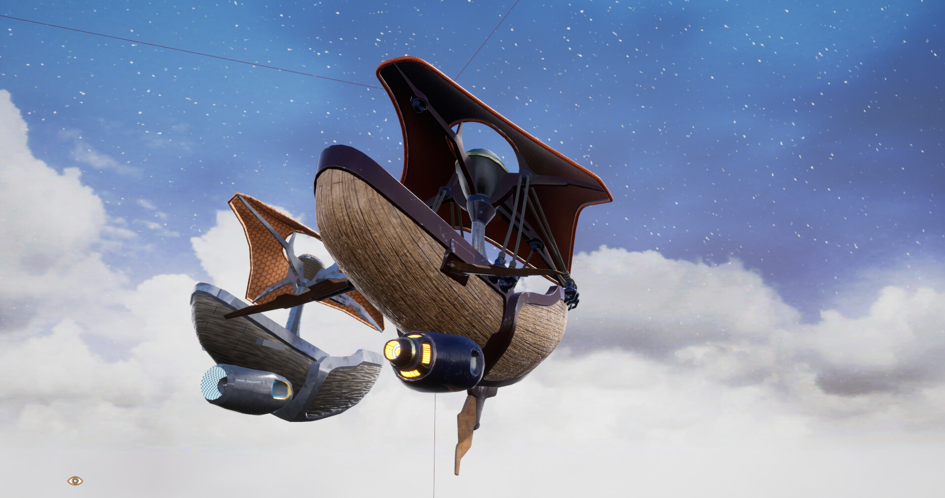 ArtStation - Cloud Game Main Ship Rework