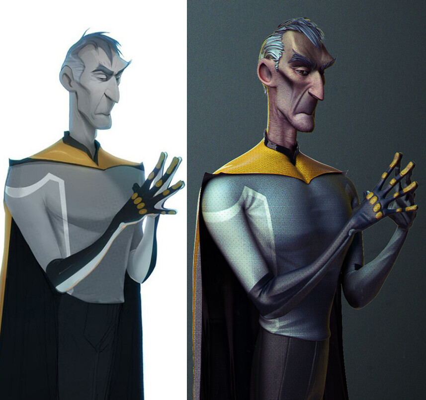 ArtStation - Evil Schemes | Production Ready Character