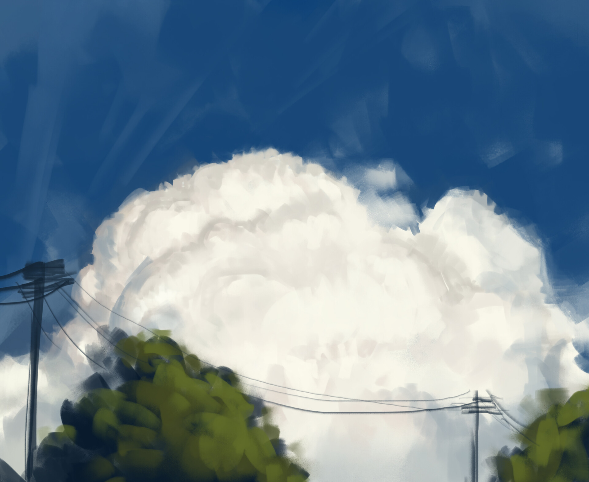 ArtStation - Clouds - sketches