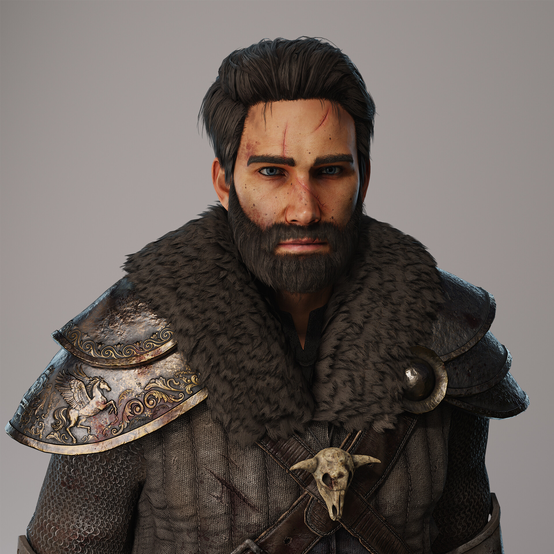 ArtStation - Inquisitor - Game ready