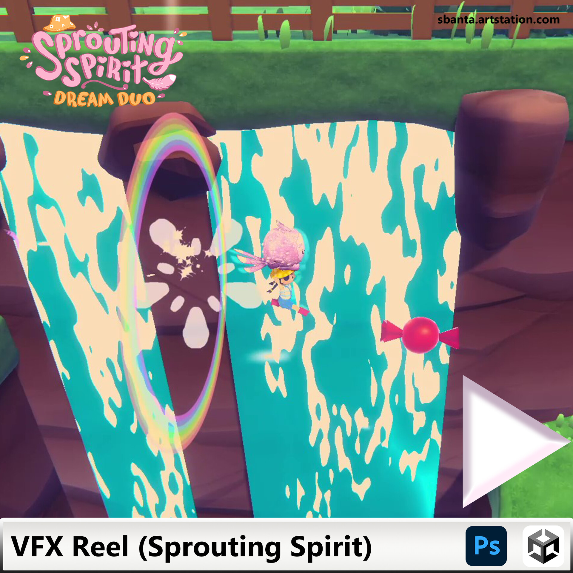 ArtStation - VFX Reel (Sprouting Spirit: Dream Duo)