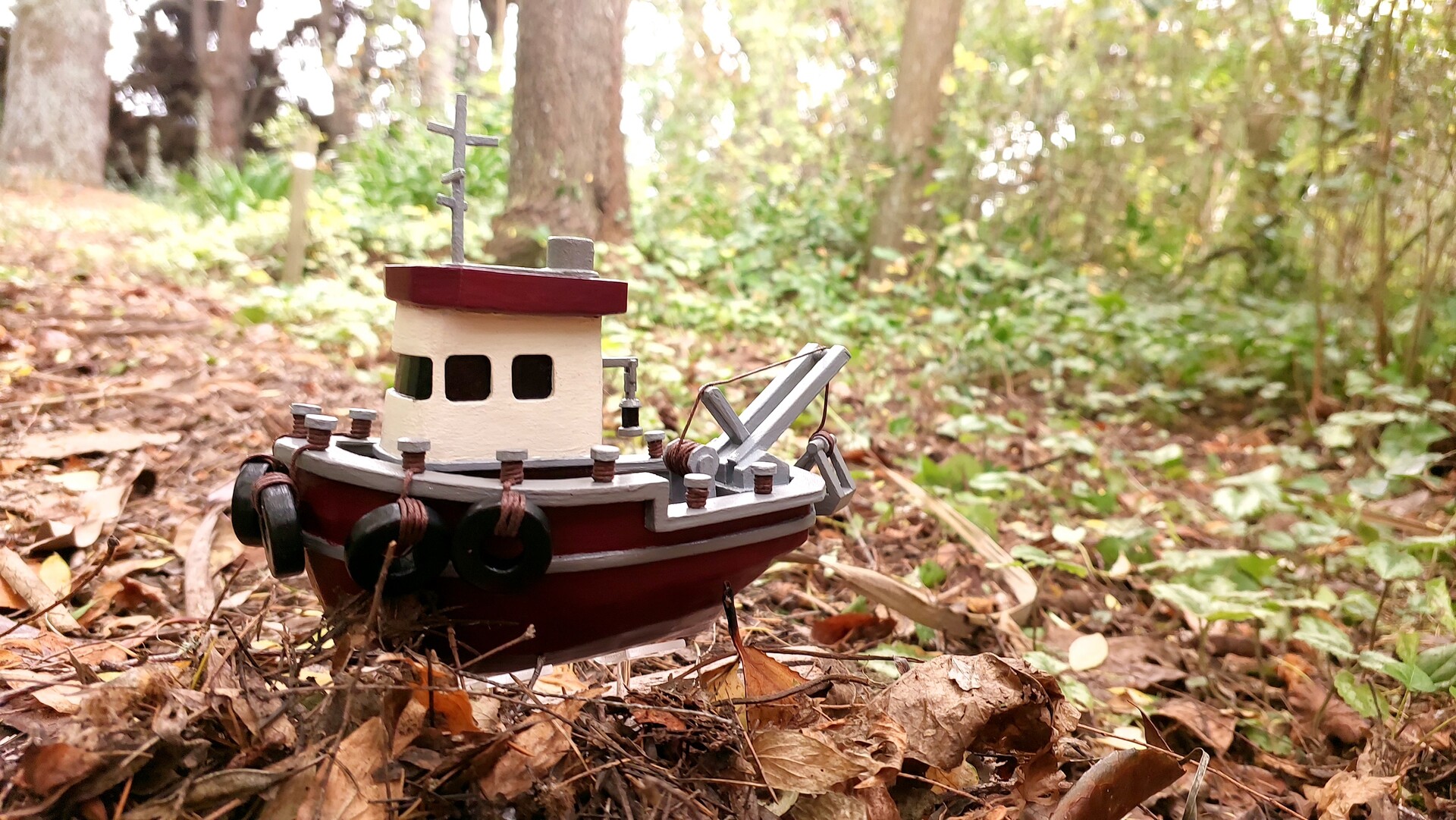 ArtStation - 3D Printed Boat From Dredge