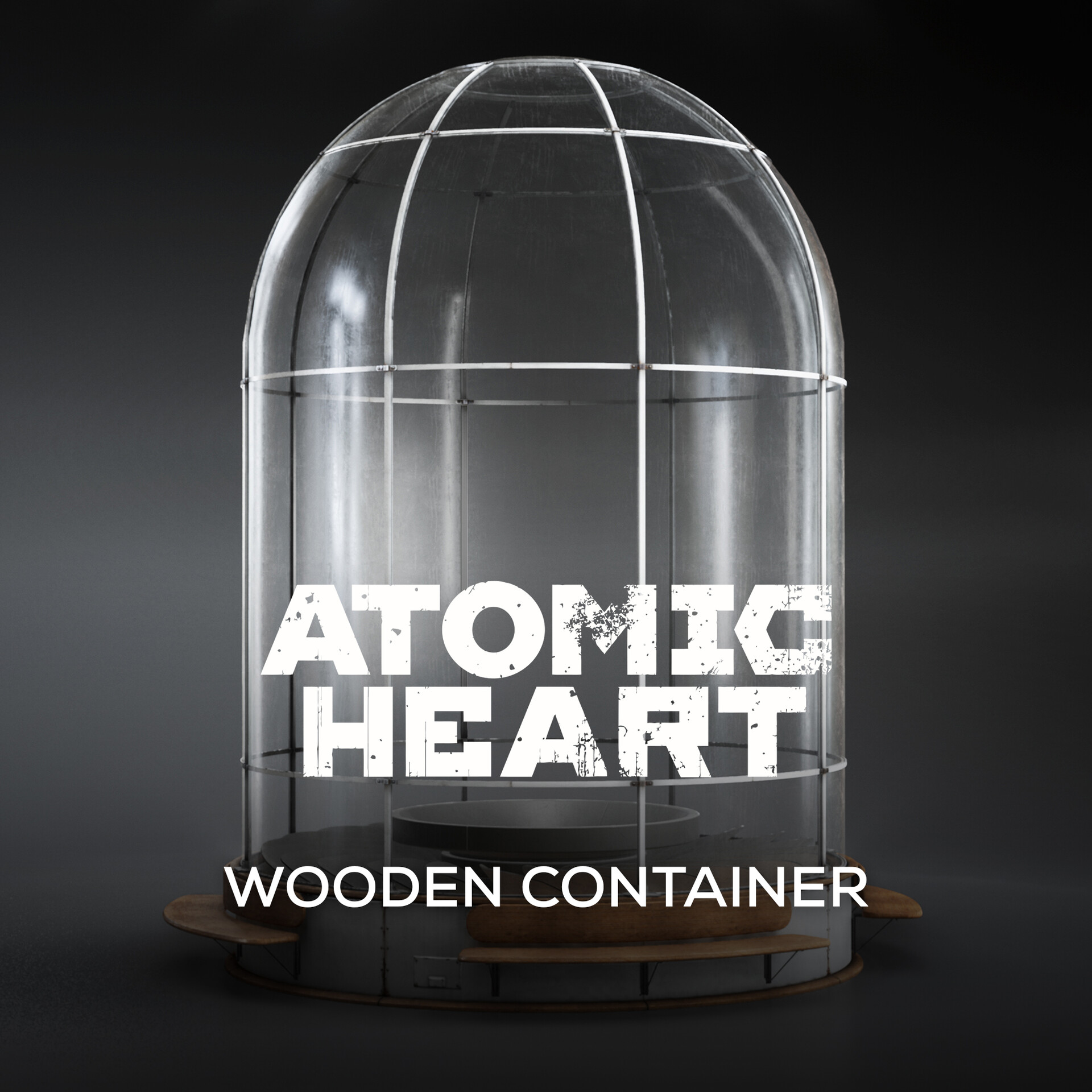 ArtStation - Atomic Heart – Wooden Container | 3D Props Game Art