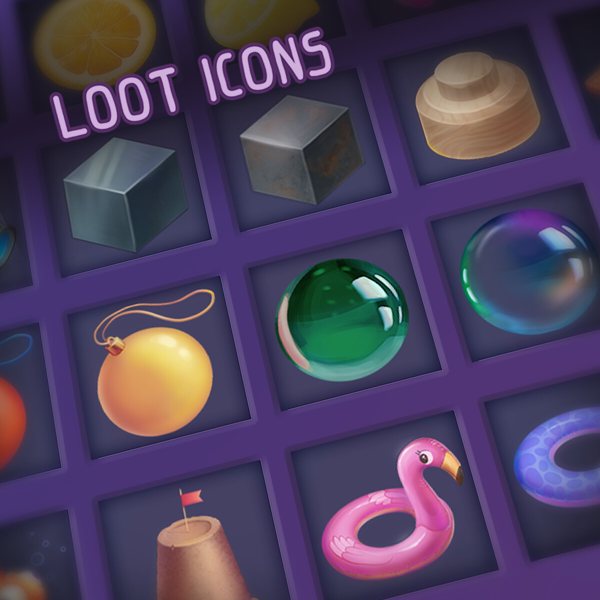 ArtStation - Loot icons
