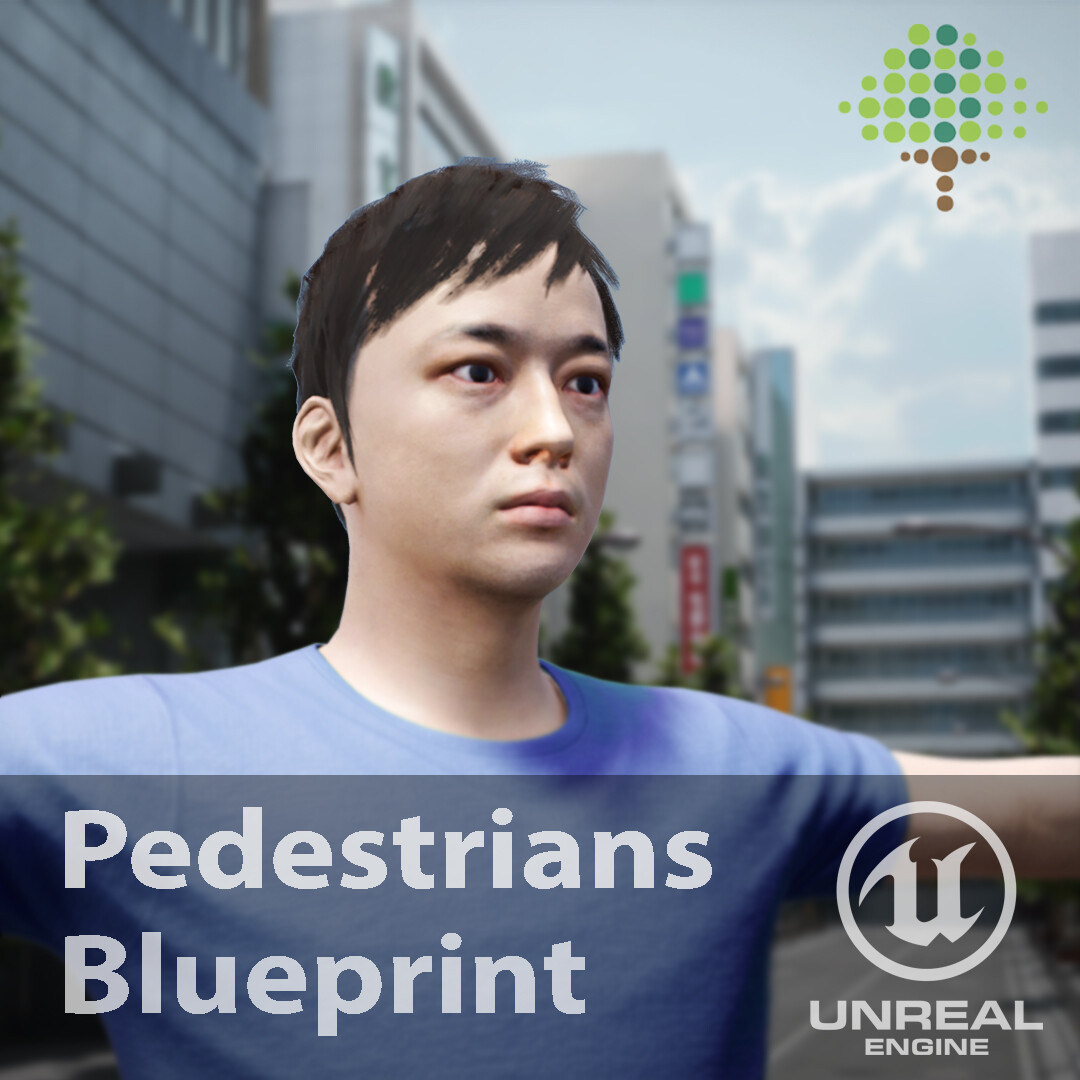 Studio Tree - Pedestrians Male Blueprint