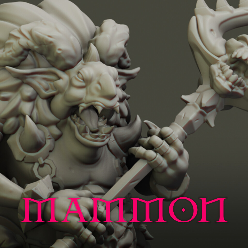 ArtStation - Mammon the Pack Leader