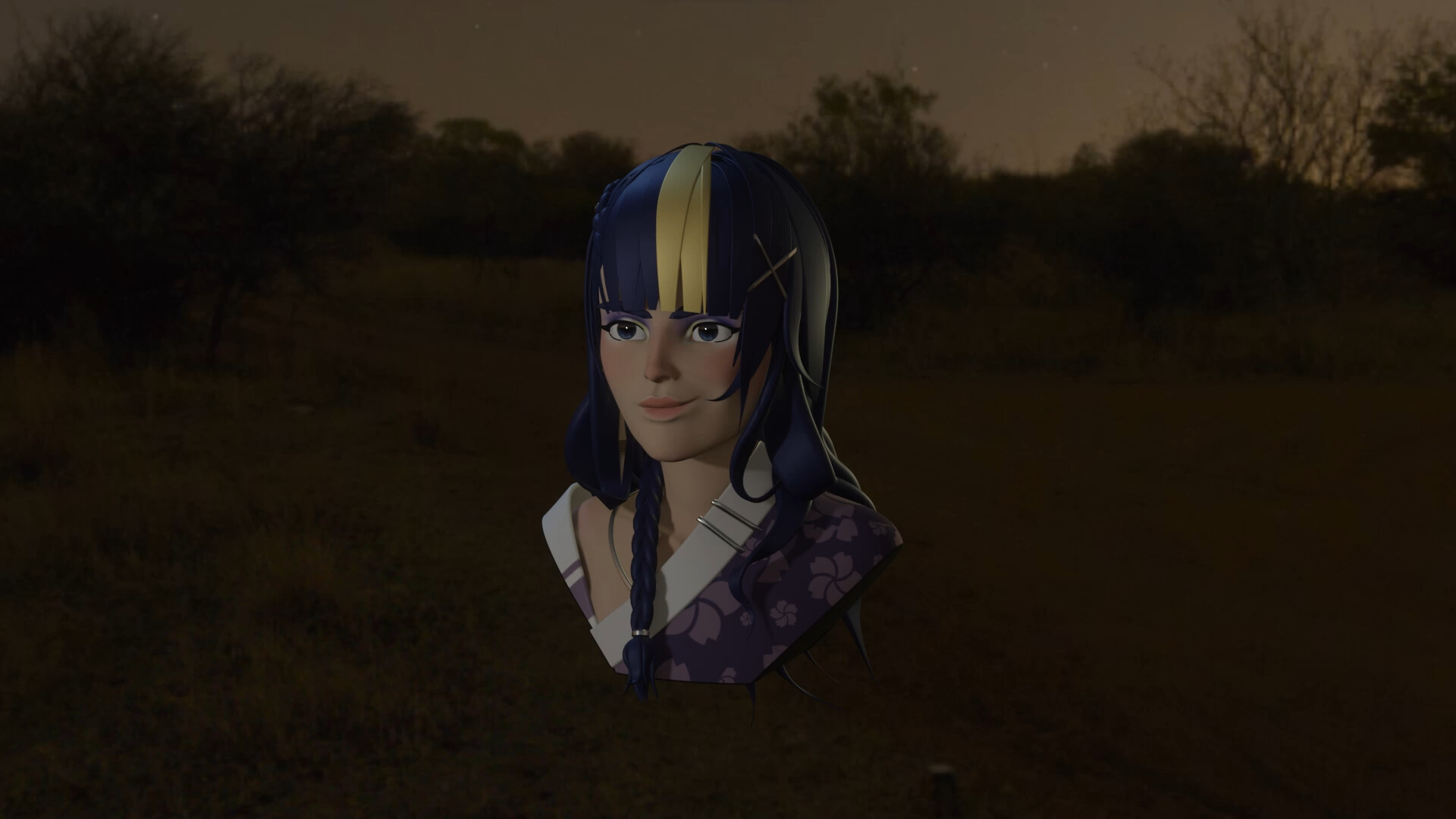 ArtStation - Imori: Heart of Yureimori (recolor) | 3D Model